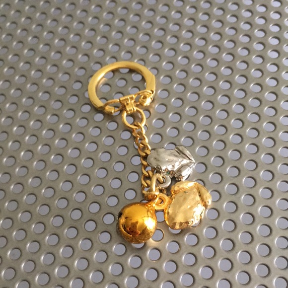NEW | Accessories | Goldsilver Frogscharm Keychain | Poshmark